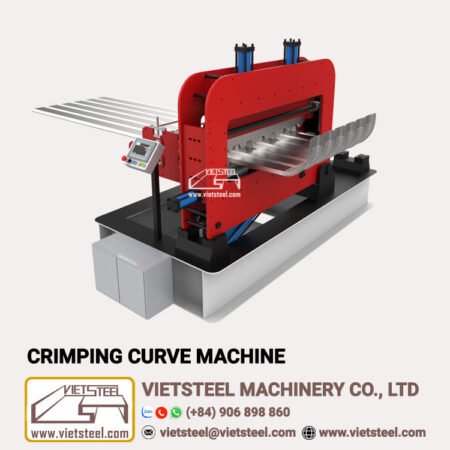 CRIMPING CURVE MACHINE (Model CR-EH) - Vietsteel Machinery