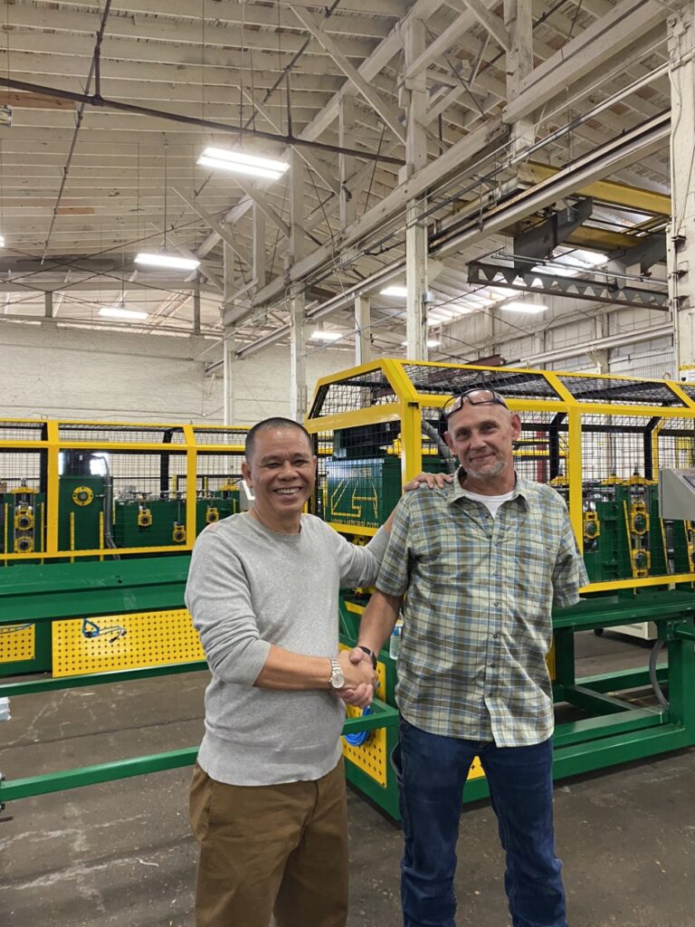 Container Loading System Machine Archives - Máy cán tôn Vietsteel